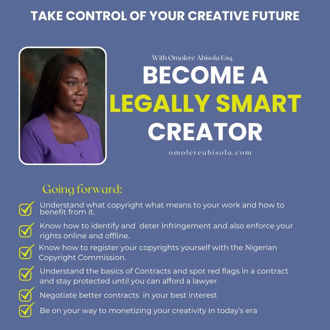 The Legally Smart Creator's Course || Selfany